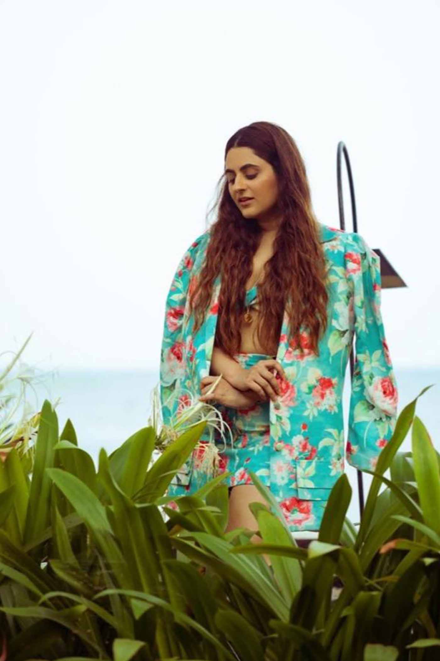 Shereen in Lagoon Co-ord – July Issue